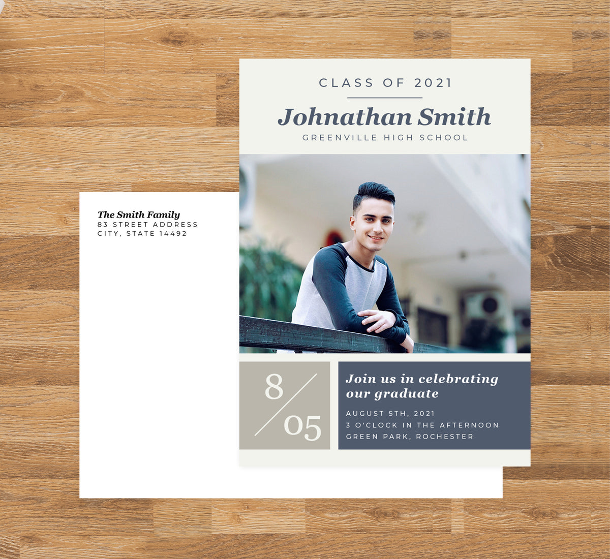 Humble Grad Invitation – Printing by Penny Lane